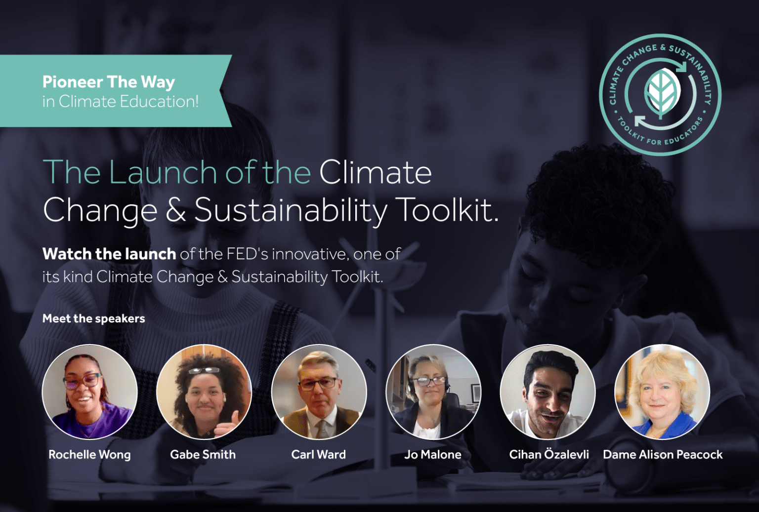 The Launch of the Climate Change & Sustainability Toolkit - Pioneer the ...